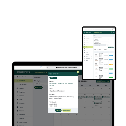 JobFlyte Smart Scheduling | Streamline Your Jobs